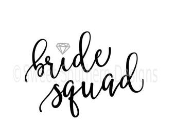 Brides squad | Etsy