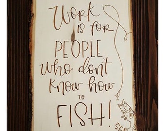 Wood burned sign | Etsy