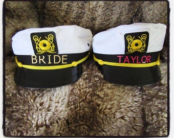 Marine Captain Mini Hat Cat Captain Hat