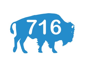 Buffalo decal | Etsy