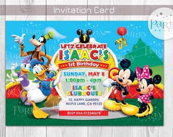 Print-It-Yourself Digital Copy Mickey Mouse Clubhouse