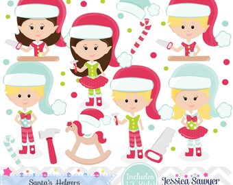 Elf clipart | Etsy