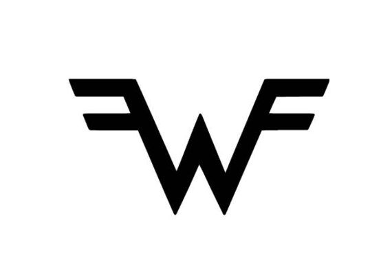 Weezer logo vinyl decal sticker