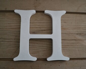 Metal letter h | Etsy