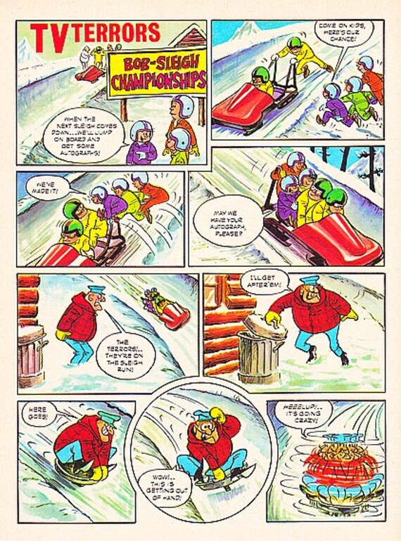 Comics para imprimir descarga digital para imprimir cartel