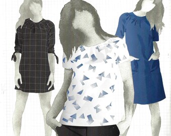 Built by Wendy Sewing Pattern Simplicity 3835 Tops Dress