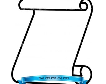 Scroll letters | Etsy