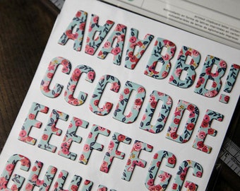 Letter stickers | Etsy