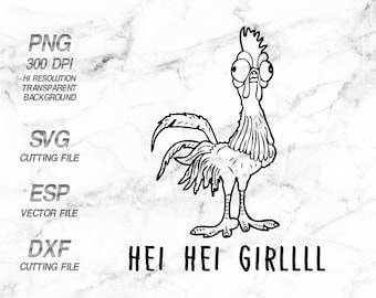 Hei hei svg | Etsy