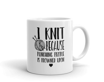 Knitting mugs | Etsy