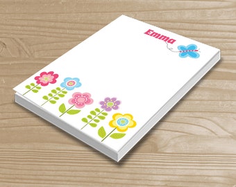 Flower notepad | Etsy