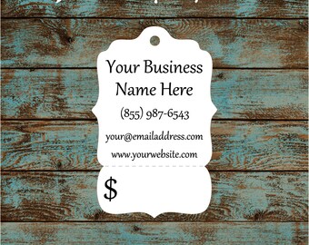 Perforated tags | Etsy