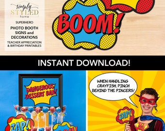 Superhero door sign | Etsy