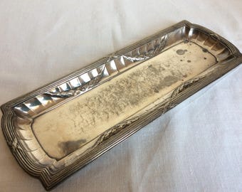 Small silver tray | Etsy