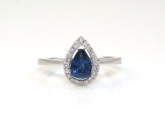 Sapphire ring guard | Etsy