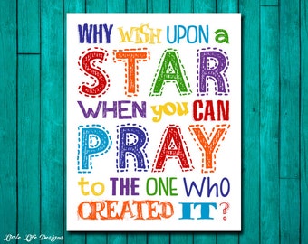 The Lord's Prayer. Sunday School Decor. Christian Wall