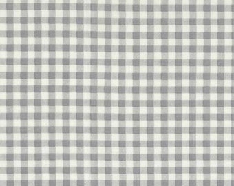 Gray plaid fabric | Etsy