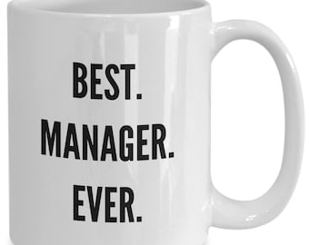 Best manager mug | Etsy