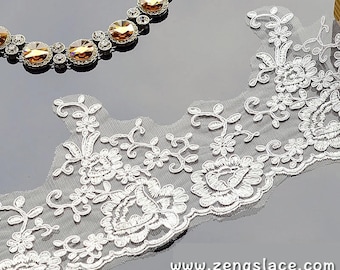 Alencon lace | Etsy