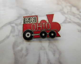 Train pin | Etsy