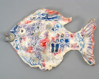 Pottery fish | Etsy
