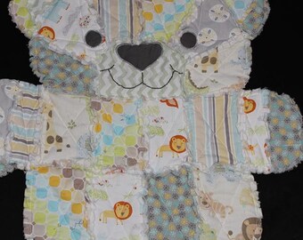 Handmade baby quilt | Etsy
