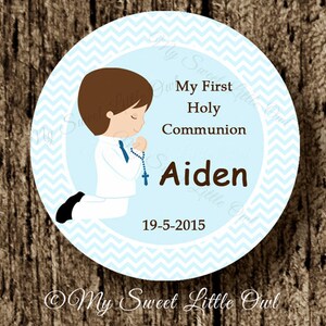 Communion labels | Etsy