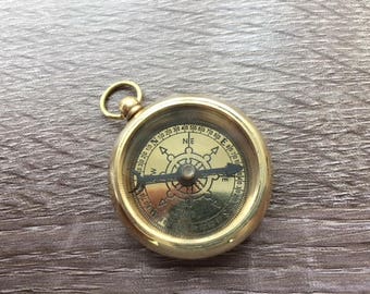 Ship wheel compass | Etsy