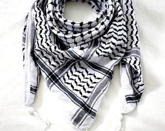 Keffiyeh scarf | Etsy