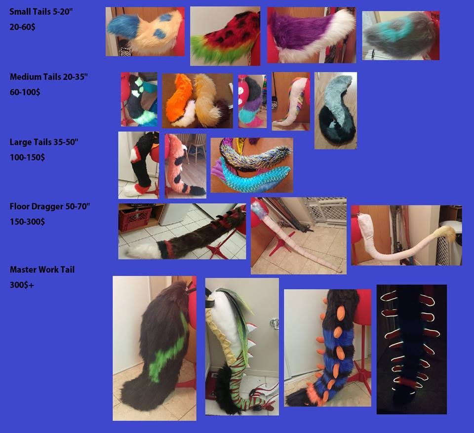 Custom Fursuit Tail