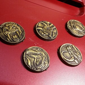 Green ranger coin | Etsy