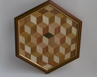 Marquetry frame | Etsy