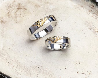 Engraved wedding band | Etsy