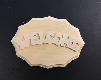 Custom welcome sign | Etsy
