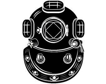 Scuba mask svg | Etsy