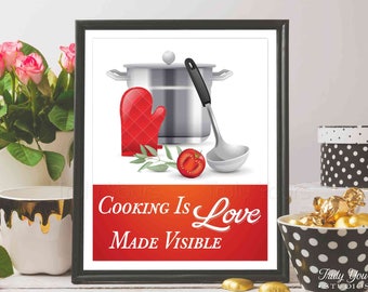 Cooking quotes | Etsy