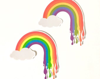 Dripping rainbow | Etsy