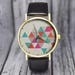 Geometric Watch Triangles Vintage Style Watch Ladies
