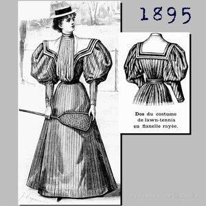 1890s dress pattern | Etsy