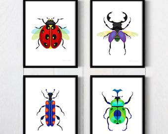 Bug print | Etsy