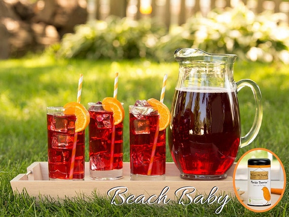 FLORIDA SUNRISE Organic tea loose leaf herbal tea with
