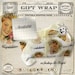 WEDDING WRAPPING Paper Printable Wedding GIFT Wrap Large File