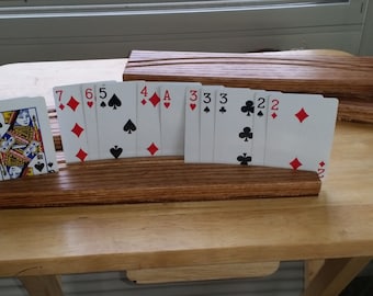 Playing card holder | Etsy