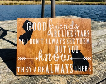 Friend wood sign | Etsy