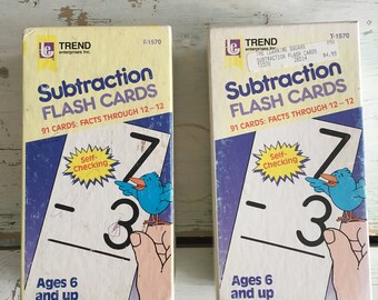 LARGE Superhero Flash Cards