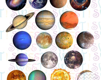 Space cake topper | Etsy