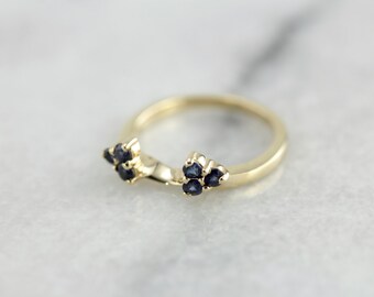 Sapphire ring guard | Etsy