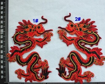 Chinese Dragon Iron on Patch
