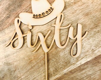Cowboy cake topper | Etsy