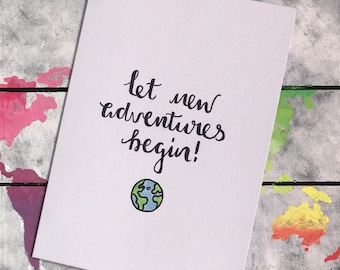 New adventure card | Etsy